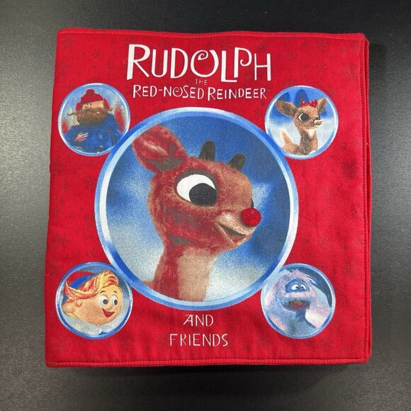 Toys | Rudolph The Red Nosed Reindeer And Friends Cloth Fabric Plush ...
